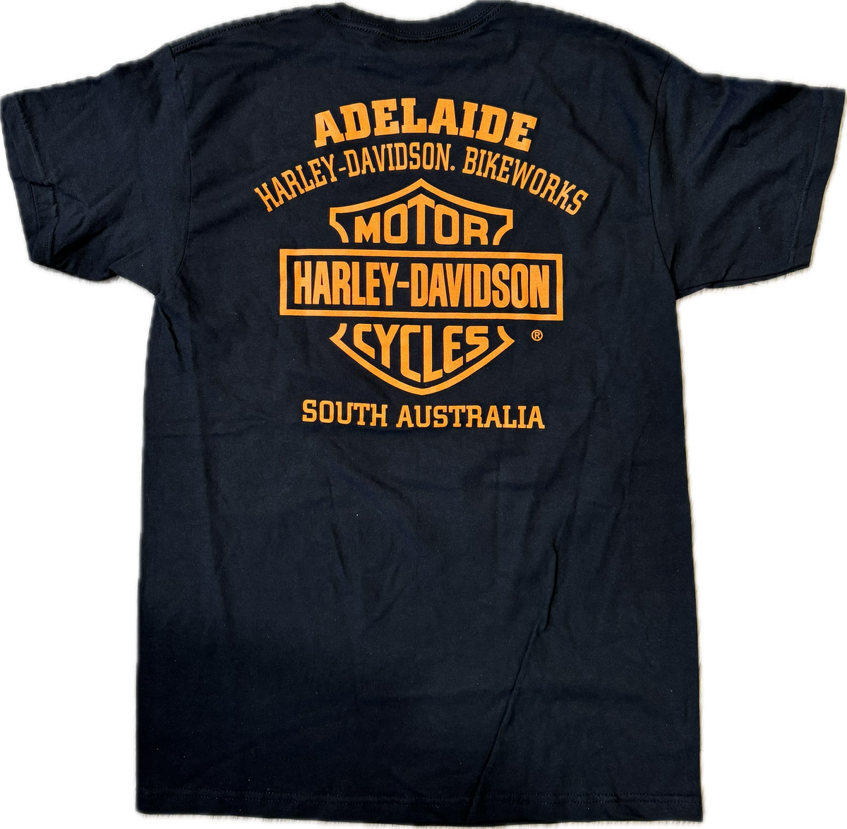 Adelaide Harley-Davidson Bar and Shield tee – Adelaide HD Bike Works